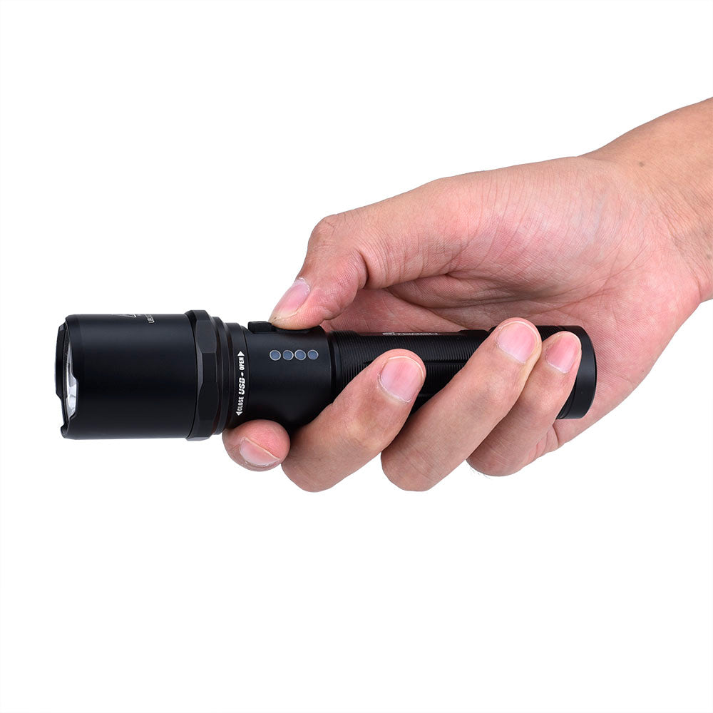 Fitorch MR20 rechargeable LED flashlight フィトーチ LEDフラッシュライト 充電式 LED懐中電灯 ...